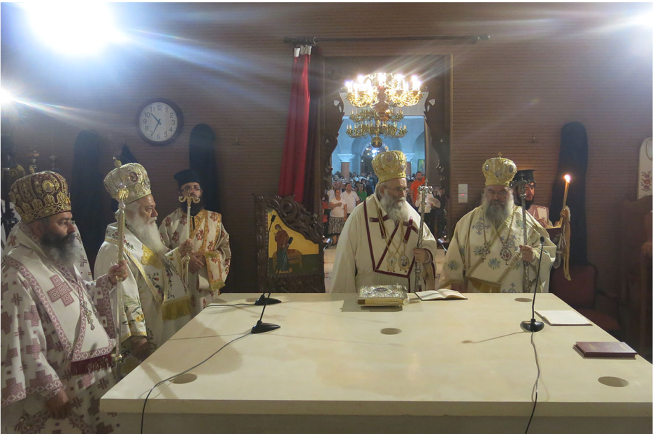 Εγκαίνια ιερού ναού Αποστόλου Βαρνάβα Κάτω Πολεμιδίων Λεμεσού | Διακόνημα