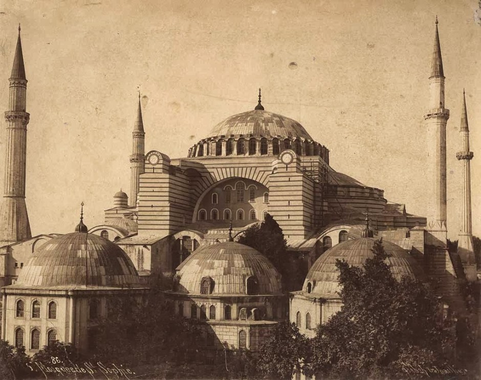 Παλιές φωτογραφίες από την Αγία Σοφία Κωνσταντινουπόλεως | Διακόνημα