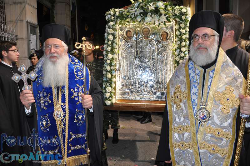 Με μεγαλοπρέπεια η λιτανεία στην Χίο (ΦΩΤΟ) | Διακόνημα