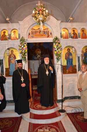 Η Εικόνα της Μεγαλόχαρης στην Ιερά Μονή Κεχροβουνίου Τήνου (ΦΩΤΟ ...