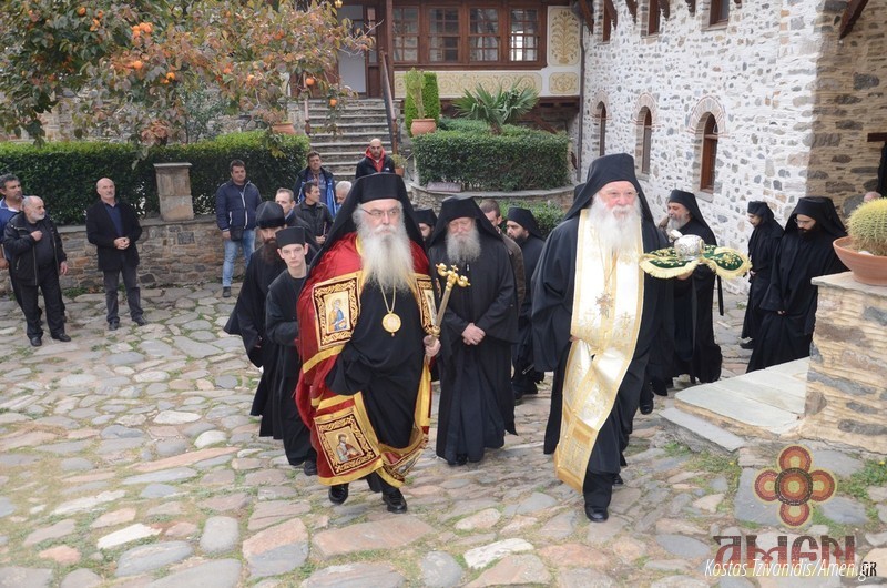 Φωτογραφίες και βίντεο από τη σημερινή πανήγυρη στην Ιερά Μονή ...