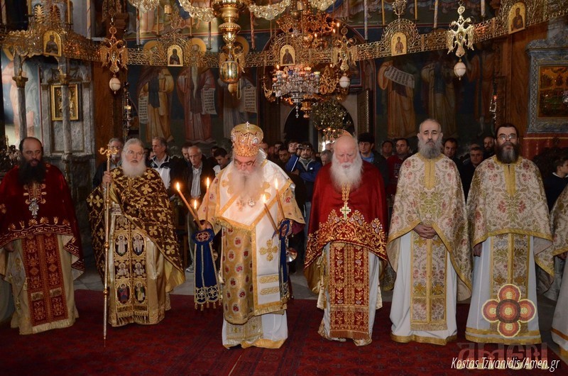 Φωτογραφίες και βίντεο από τη σημερινή πανήγυρη στην Ιερά Μονή ...