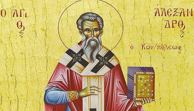 Saint Alexandros, Archbishop of Constantinople († Dionysios ...