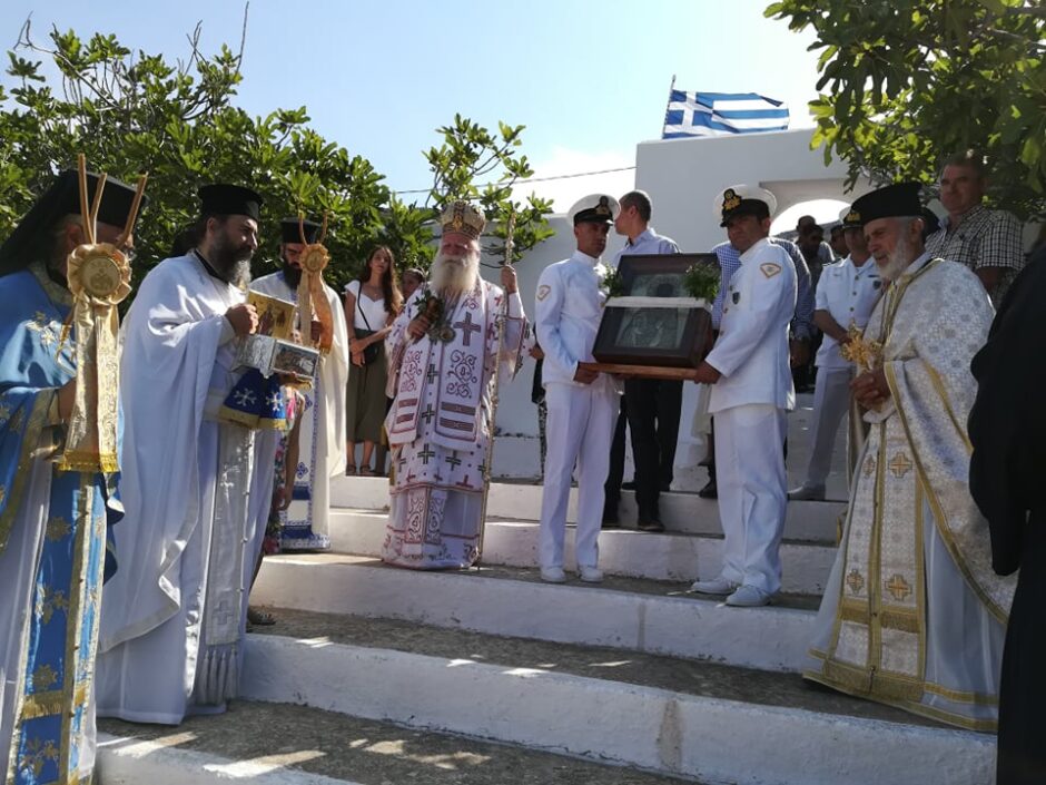 ΑΝΤΙΚΥΘΗΡΑ: Τίμησαν τον προστάτη τους Αγ. Μύρωνα | Διακόνημα