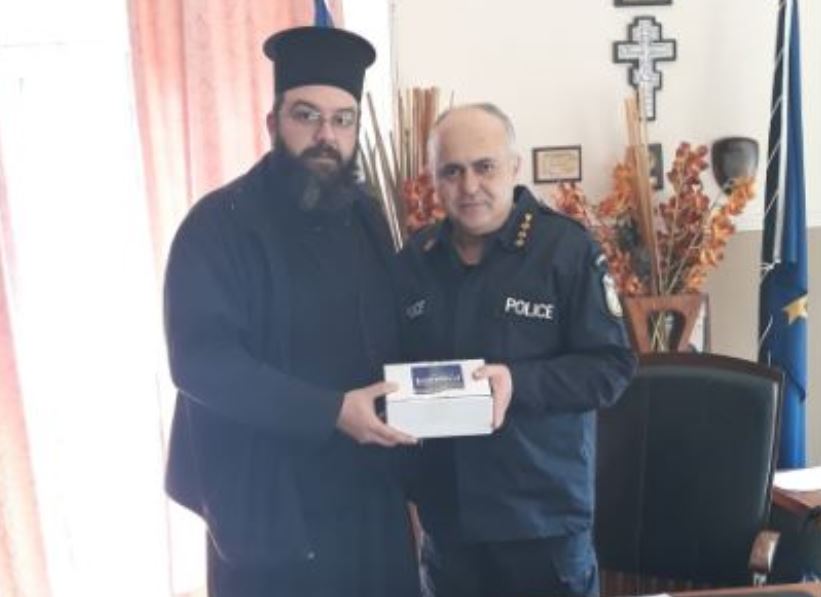 ΑΠΟΣΤΟΛΗ: Δωρεά αντισηπτικών στα Σώματα Ασφαλείας στον Έβρο | Διακόνημα