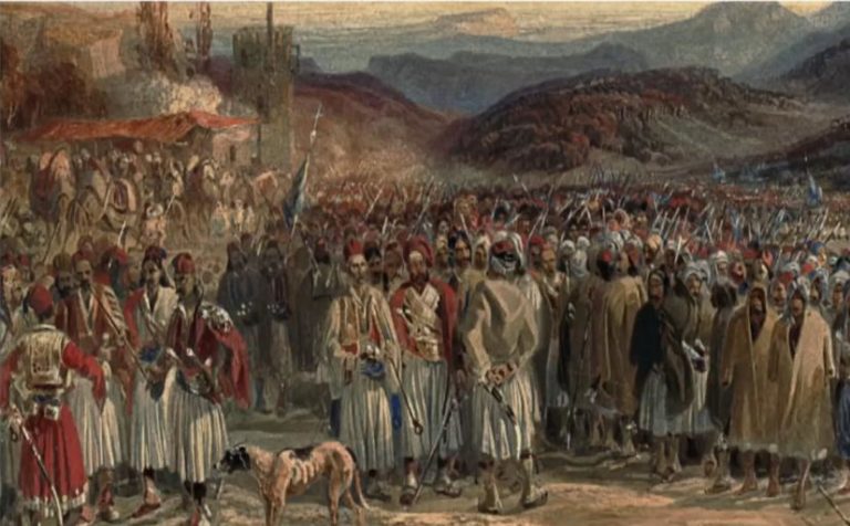 Υδατογράφημα με τους αγωνιστές του 1821 εντοπίστηκε σε αμερικανική ...
