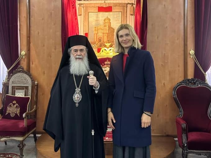 Στον Πατριάρχη Ιεροσολύμων η σκηνοθέτης του “Man of God”, Γελένα ...